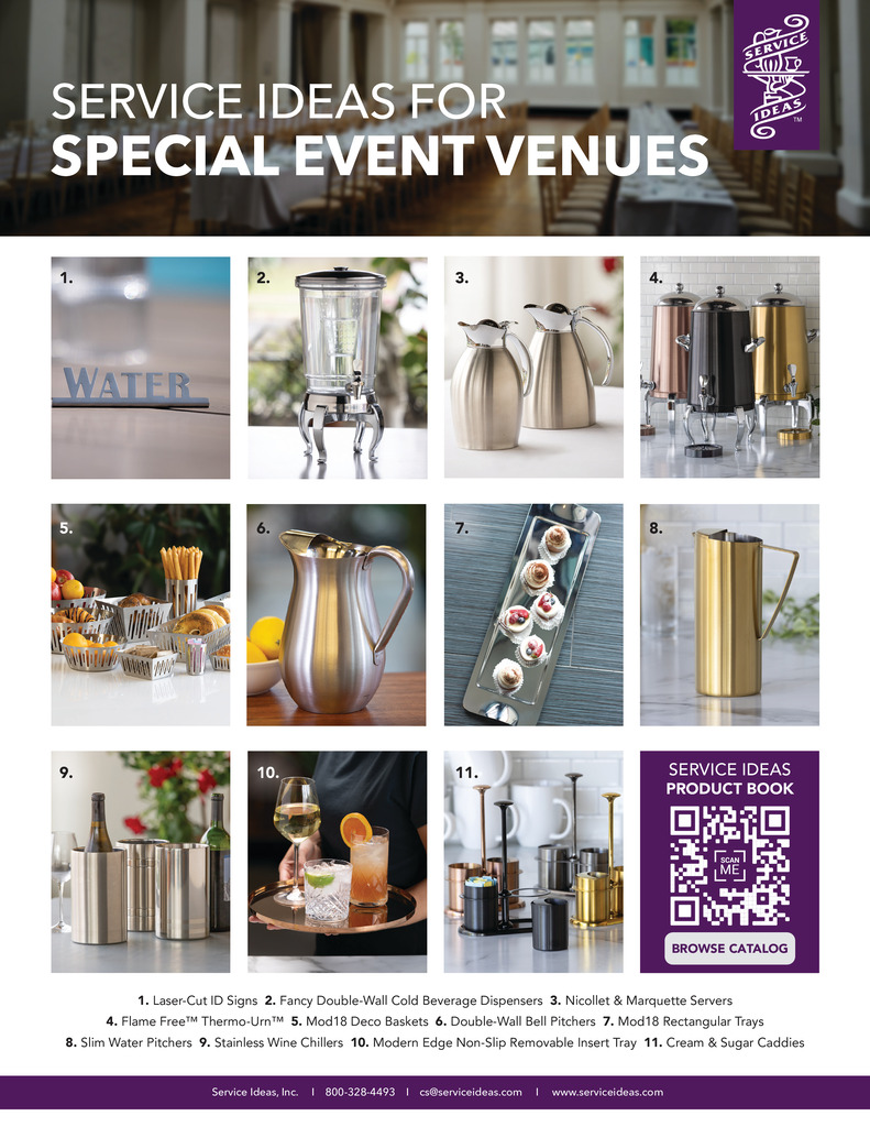 Service Ideas - Special Event Venues